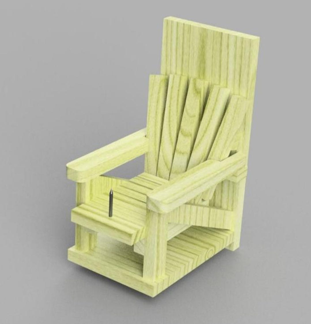 Squirrel Seat Plans - Built From 5/8 X 6 Pickets - Etsy