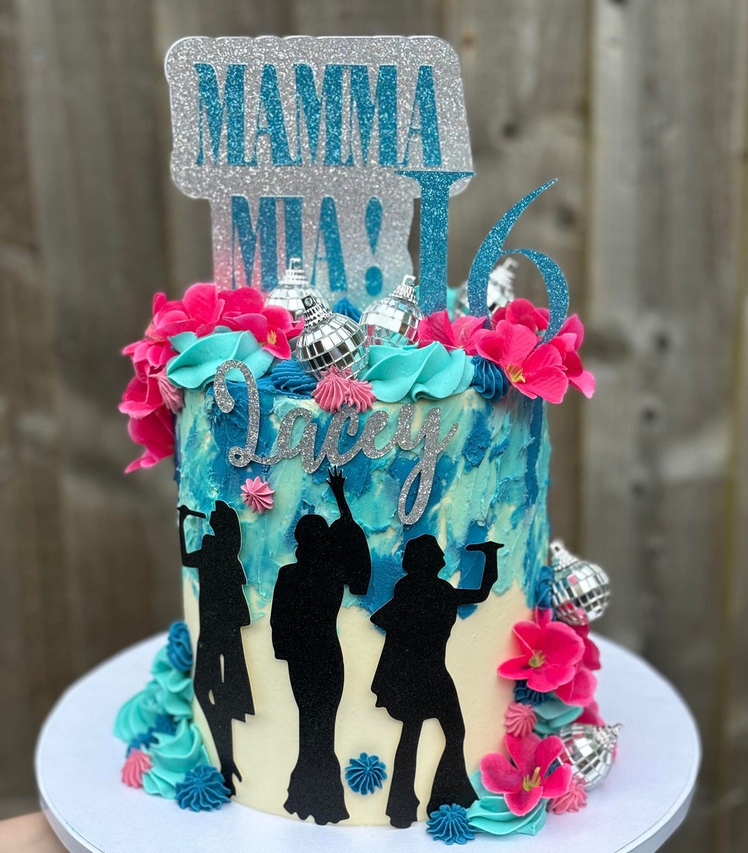 Mamma Mia Cake Topper | Custom Cake Topper | Birthday Cake Topper ...