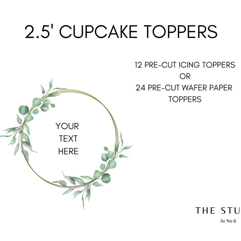 Logo Cupcake Toppers - Etsy