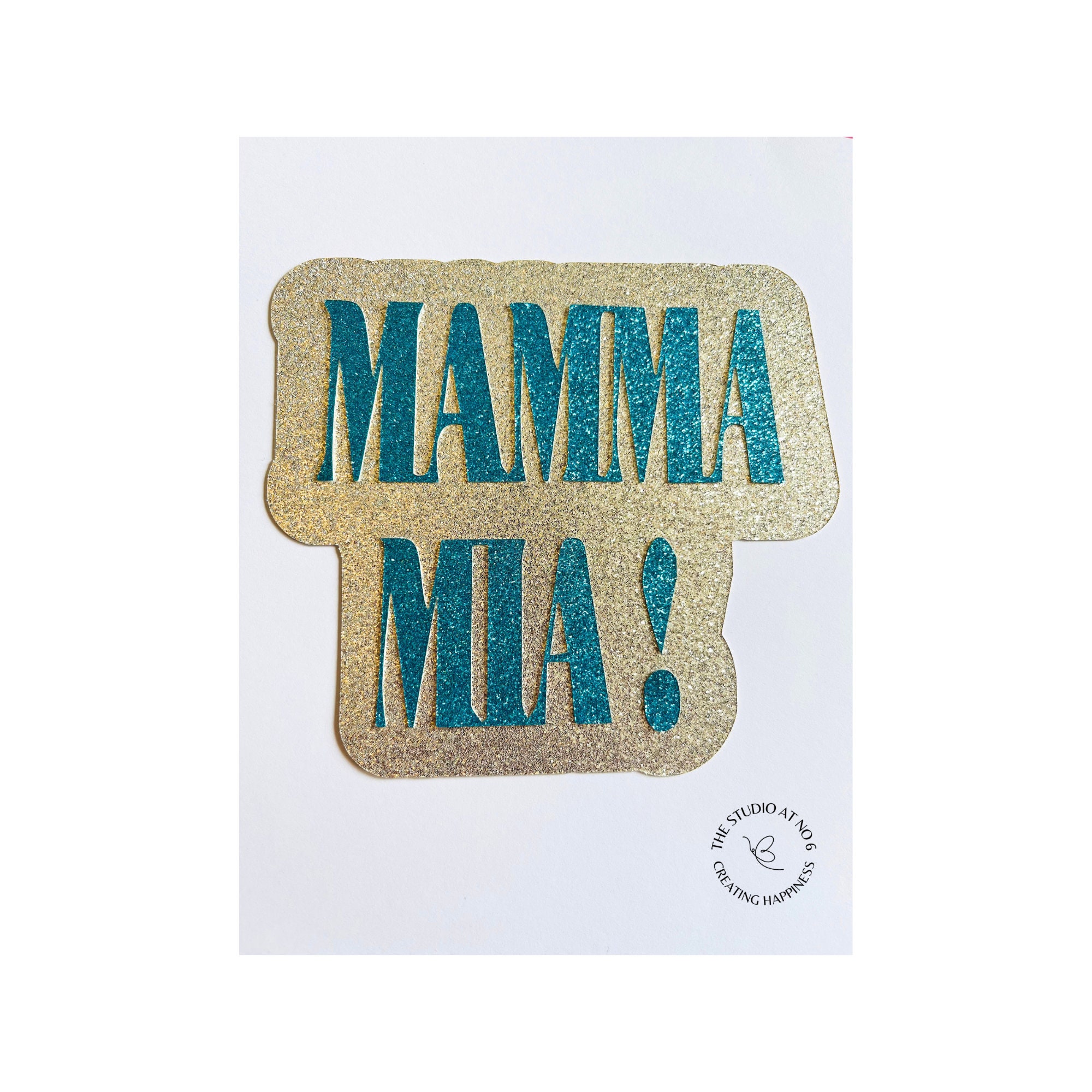 Mamma Mia Cake Topper | Custom Cake Topper | Birthday Cake Topper ...