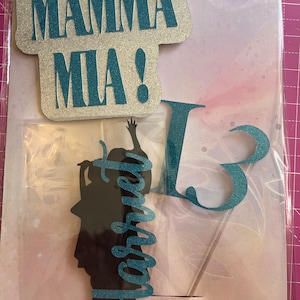 Mamma Mia Cake Topper | Custom Cake Topper | Birthday Cake Topper ...