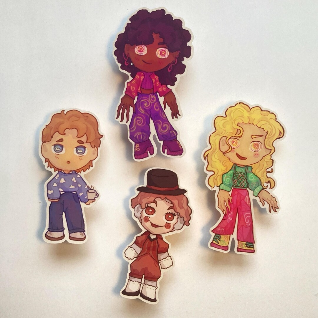 TMA / the Magnus Archives Inspired Stickers Chibi Cute Creepy Martin ...