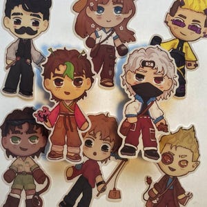 Hermitcraft Season 10 Chibi Stickers - MCYT, Life Series - Grian, Mumbo ...