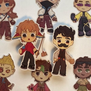 Hermitcraft Season 10 Chibi Stickers - MCYT, Life Series - Grian, Mumbo ...