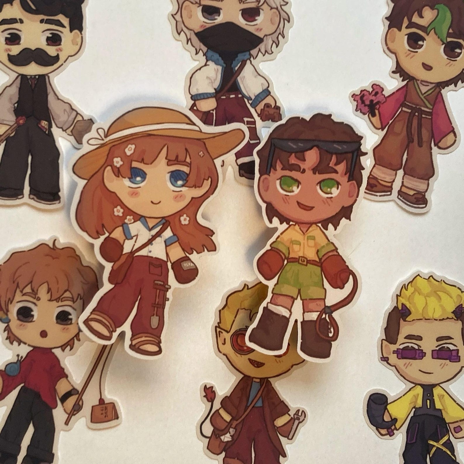 Hermitcraft Season 10 Inspired Chibi Stickers - MCYT, Life Series ...