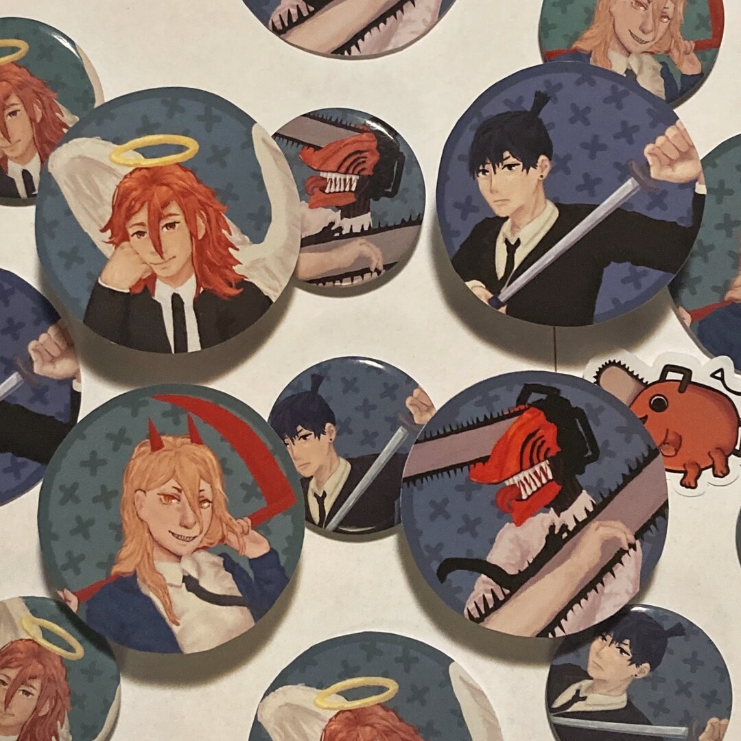 CSM Stickers Chainsaw Power Aki Angel Devil , Anime Fanart Cool ...