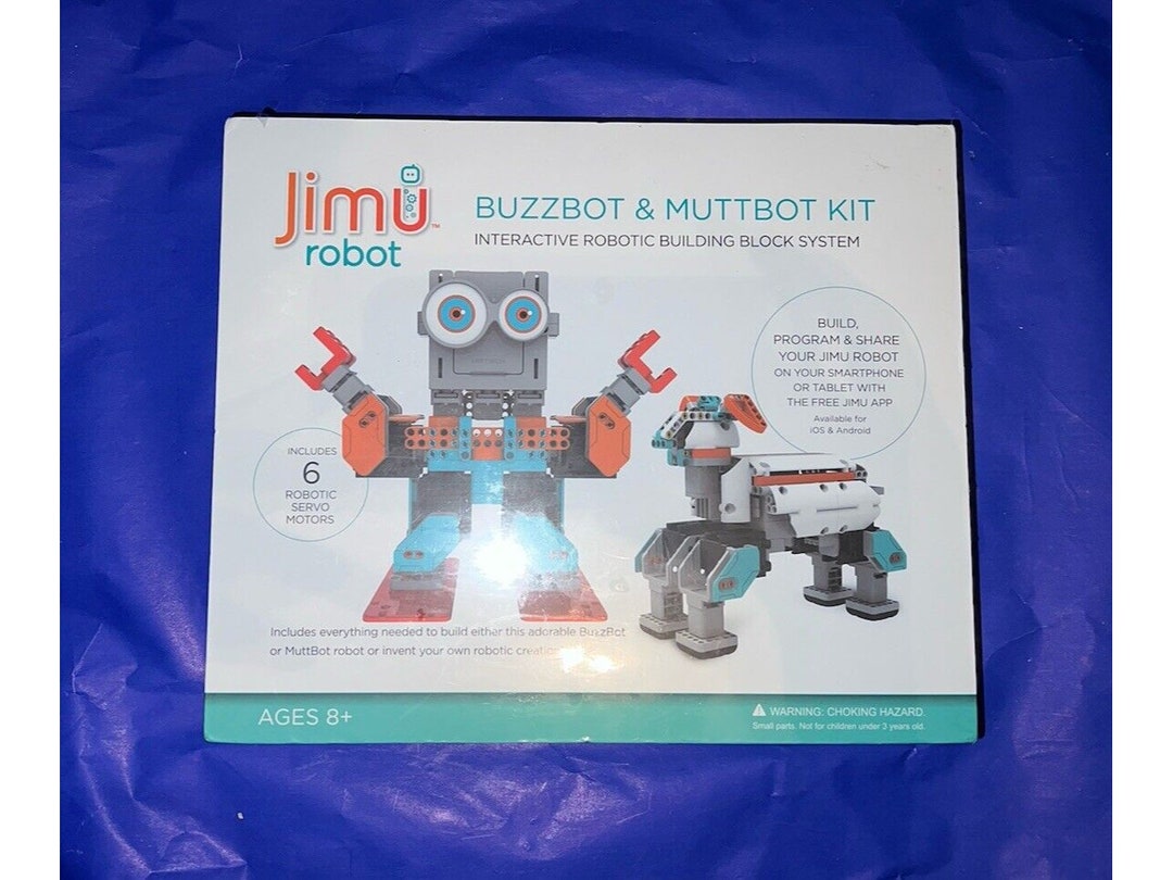 Brand New UBTECH JR0602 Jimu Robot Buzzbot & Muttbot Unopened - Etsy