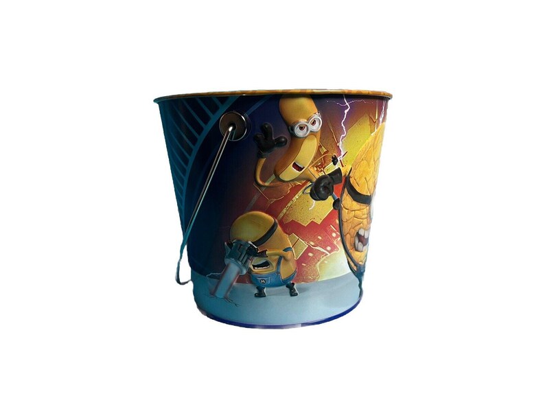 Brand New Despicable Me 4 AMC Plush Popcorn Bucket Cup Topper Full Set ...