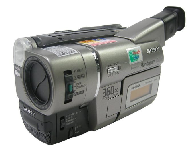 Vintage Sony CCD-TRV67 Handycam Hi8 Camcorder Digital Camera Bundle ...