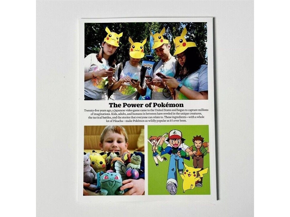 Bulbasaur 2024 Time Magazine Pokémon Games Special Edition Brand New ...