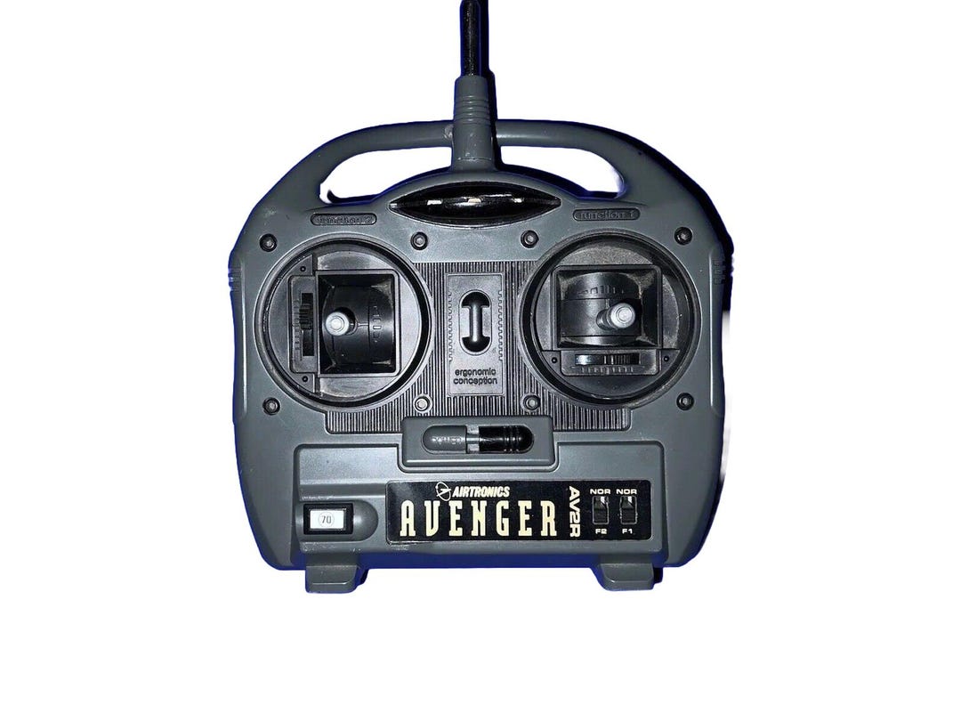 Airtronics Avenger AV2R 2 Channel Radio Control System RC Car or Boat ...