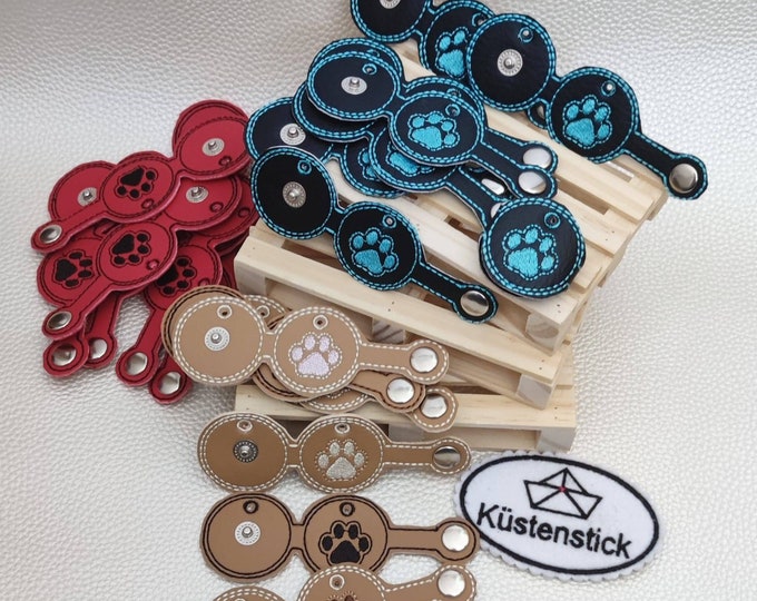 Embroidery File Dog Tag Holder/dogtag Holder ITH - Etsy