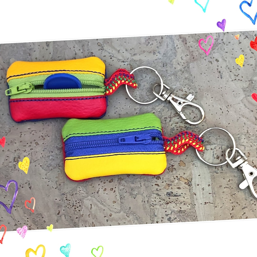 Embroidery File Mini Key Fob Bag ITH From the 10x5 Frame - Etsy