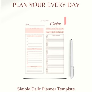Printable Daily To-do List for Busy Parents - Stay Organized and ...