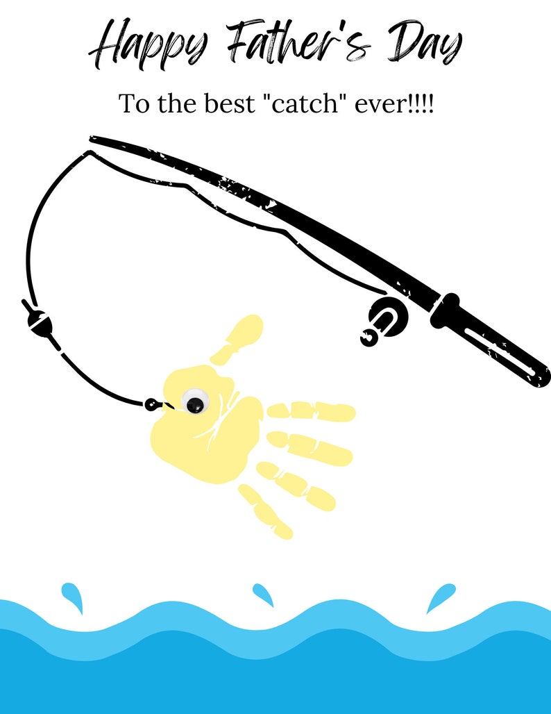 Fathers Day Handprint Craft | Fathers Day Craft | Fathers Day Gift From ...