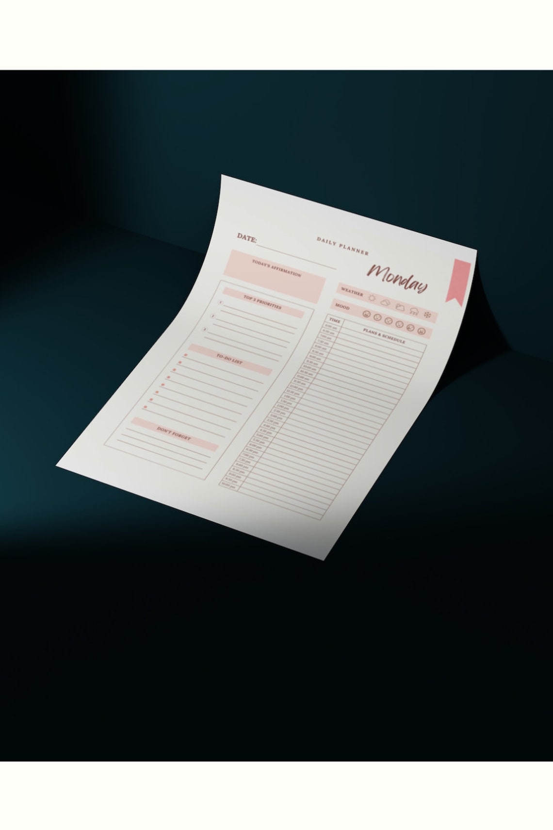 Printable Daily To-do List for Busy Parents Stay Organized and ...