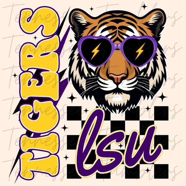 Lsu Svg - Etsy