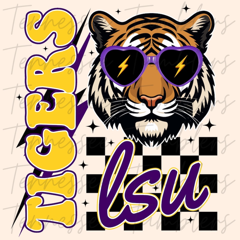 Lsu Svg - Etsy