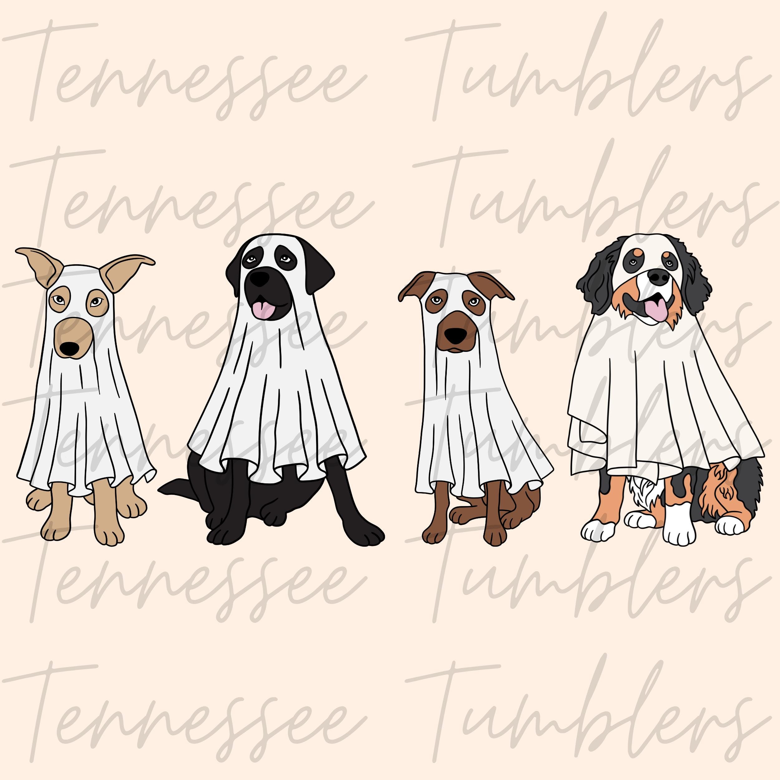 Ghost Dog PNG, Retro Spooky Season PNG, Halloween Ghost Dog Png ...
