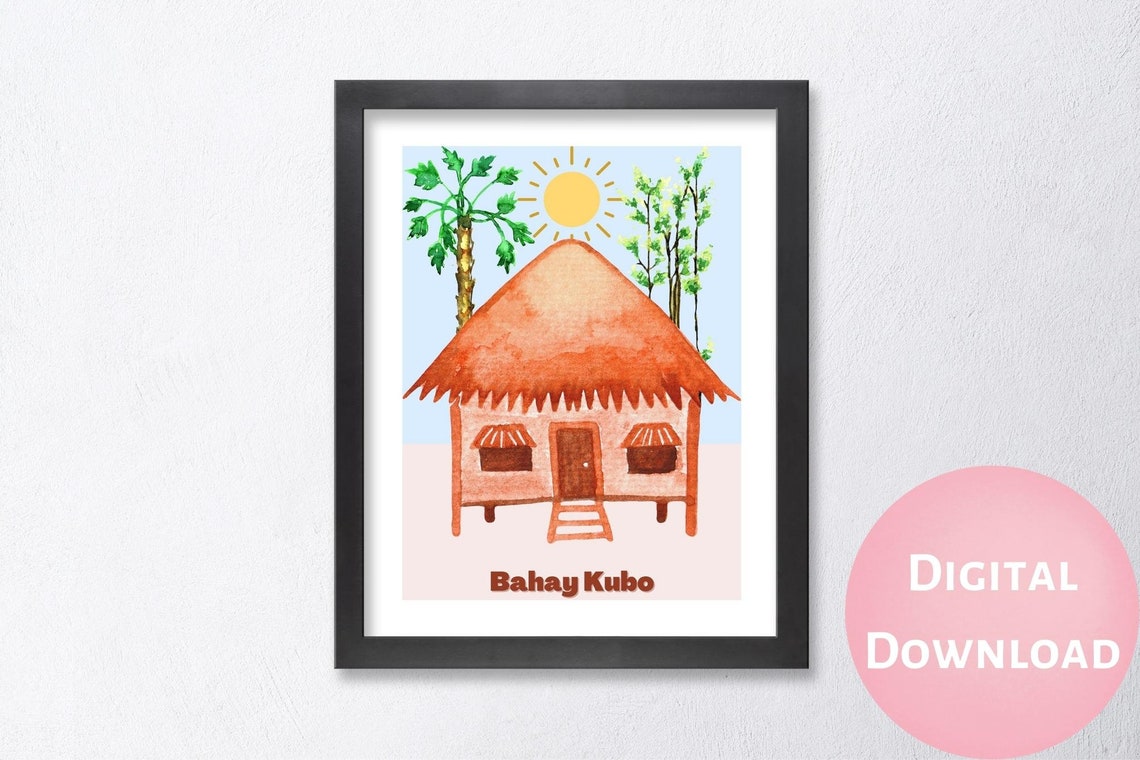 Philippines - Bahay Kubo - Etsy