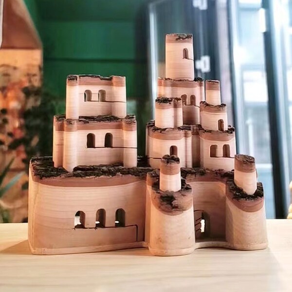 Wooden Castle - Etsy