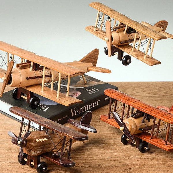 Wooden Vintage Airplane - Etsy