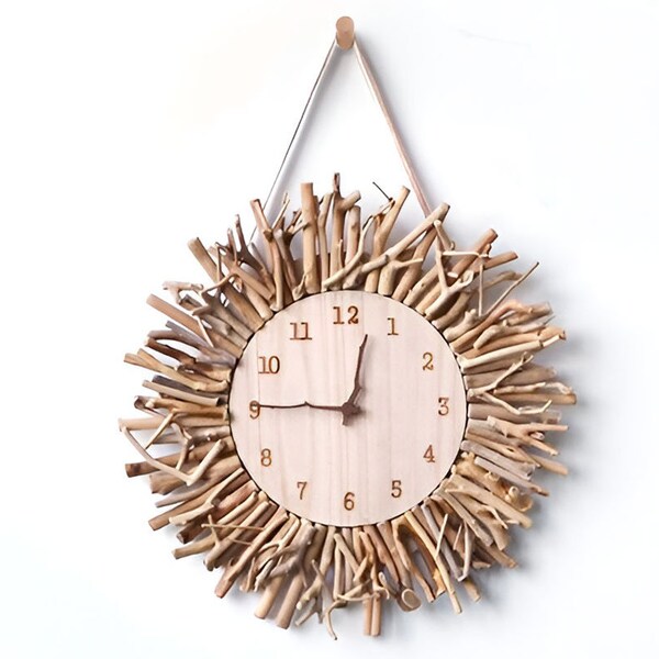 Rustic Wall Clock - Etsy