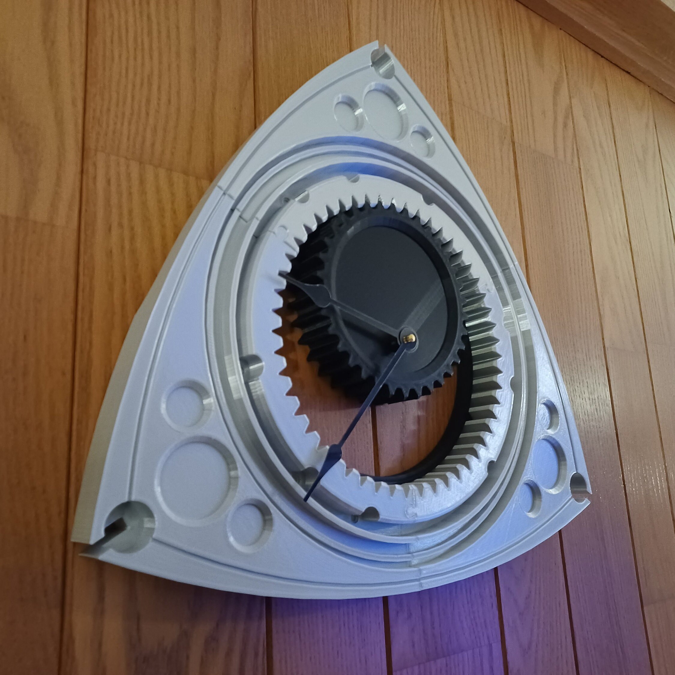 Huge 18 Rotary Engine Wall Clock 3D Wall Art 250% Size - Etsy