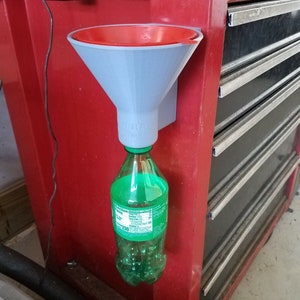 Funnel Holder/drip Drain Rack - Magnetic Mount for Toolbox, Lift ...