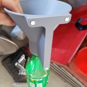 Funnel Holder/drip Drain Rack - Magnetic Mount for Toolbox, Lift ...