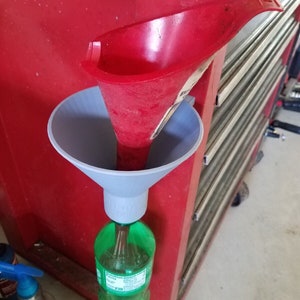 Funnel Holder/drip Drain Rack - Magnetic Mount for Toolbox, Lift ...
