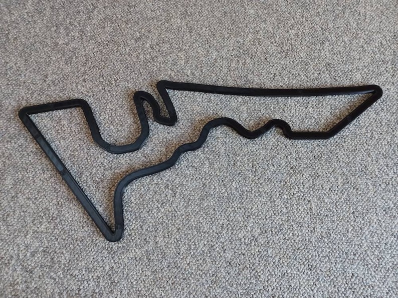 Large 36 COTA Circuit of the Americas F1 Austin 3D Race Track Map ...