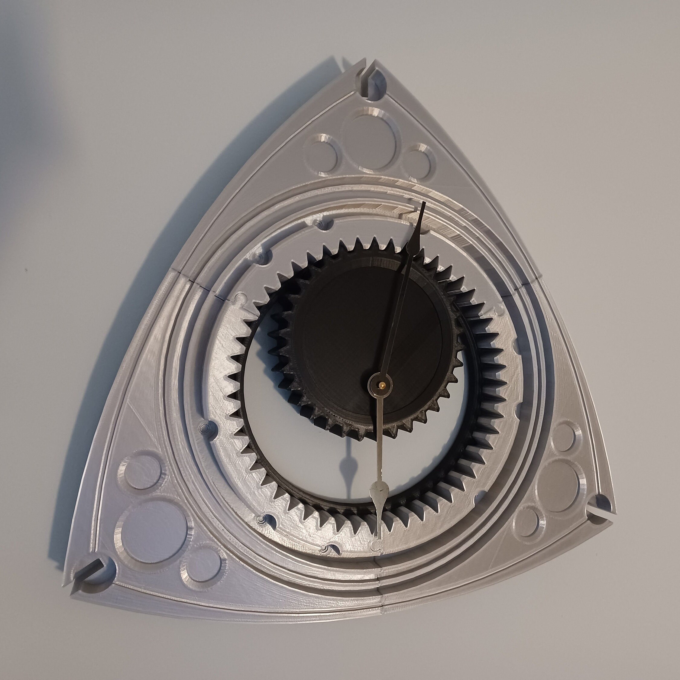 Huge 18 Rotary Engine Wall Clock 3D Wall Art 250% Size - Etsy