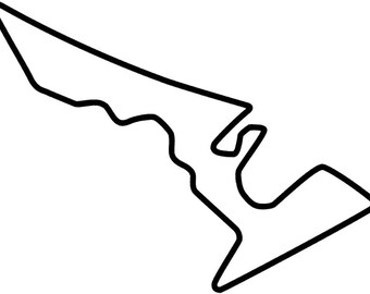 Wall Race Track Outline - Etsy