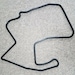 Large 36" Laguna Seca 3D Race Track Map Outline Wall Art, for Garage ...