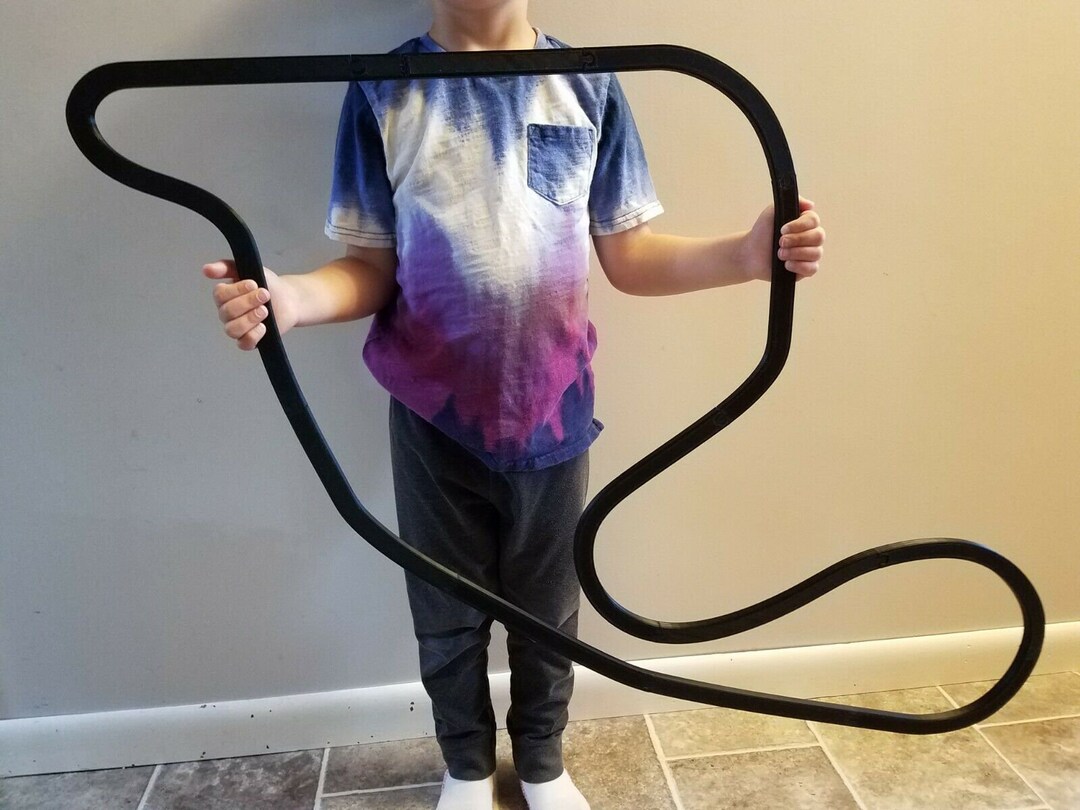 Large 36" Nelson Ledges 3D Race Track Map Outline Wall Art, for Garage ...