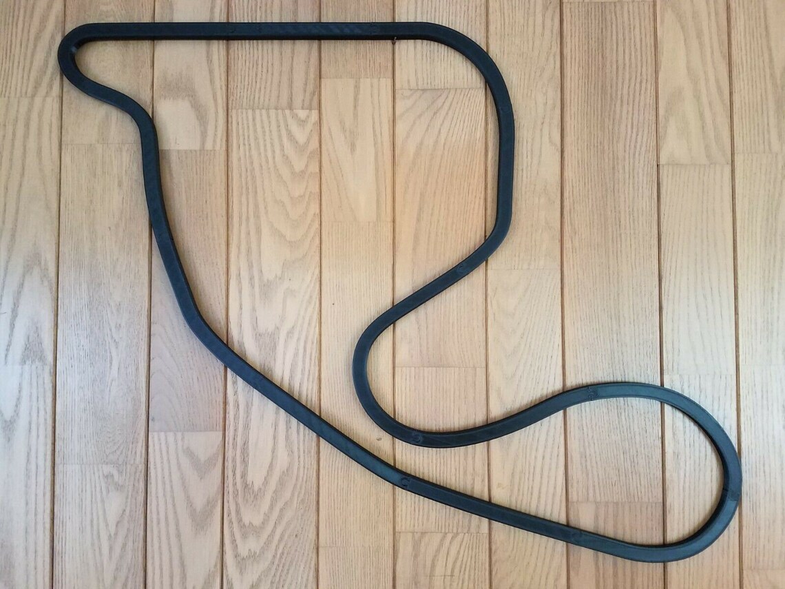 Large 36 Nelson Ledges 3D Race Track Map Outline Wall - Etsy