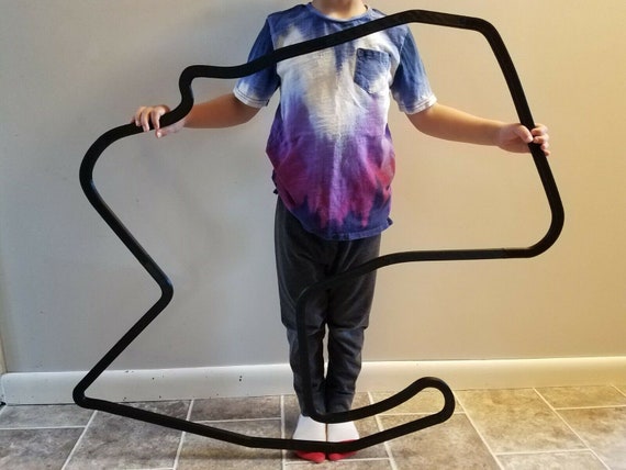 Large 36 Laguna Seca 3D Race Track Map Outline Wall Art | Etsy