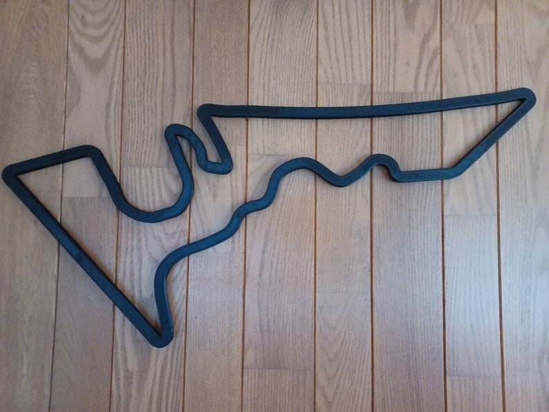 Large 36 COTA Circuit of the Americas F1 Austin 3D Race Track Map ...