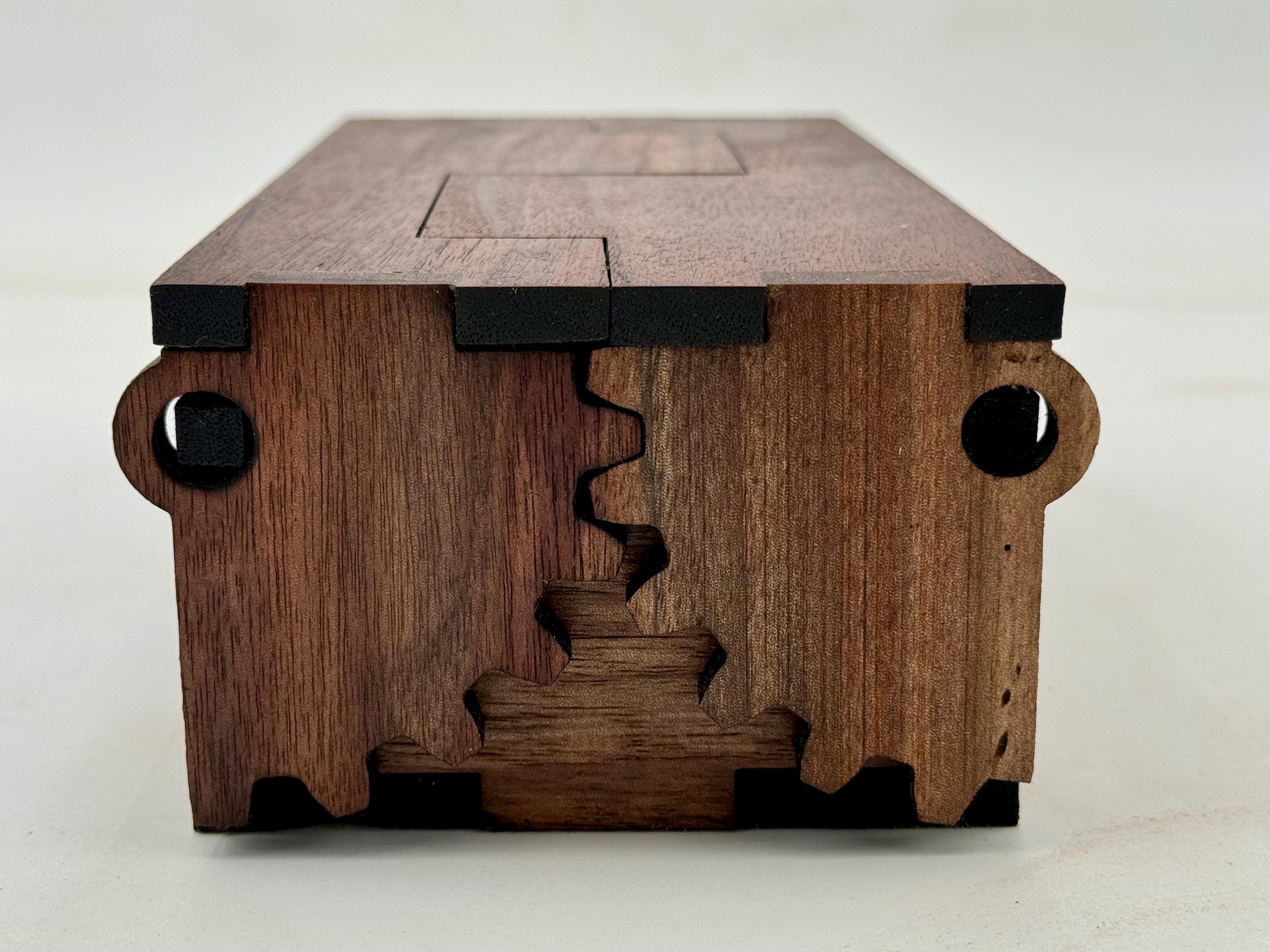 Walnut Hand Made Steampunk Gear Box small - Etsy