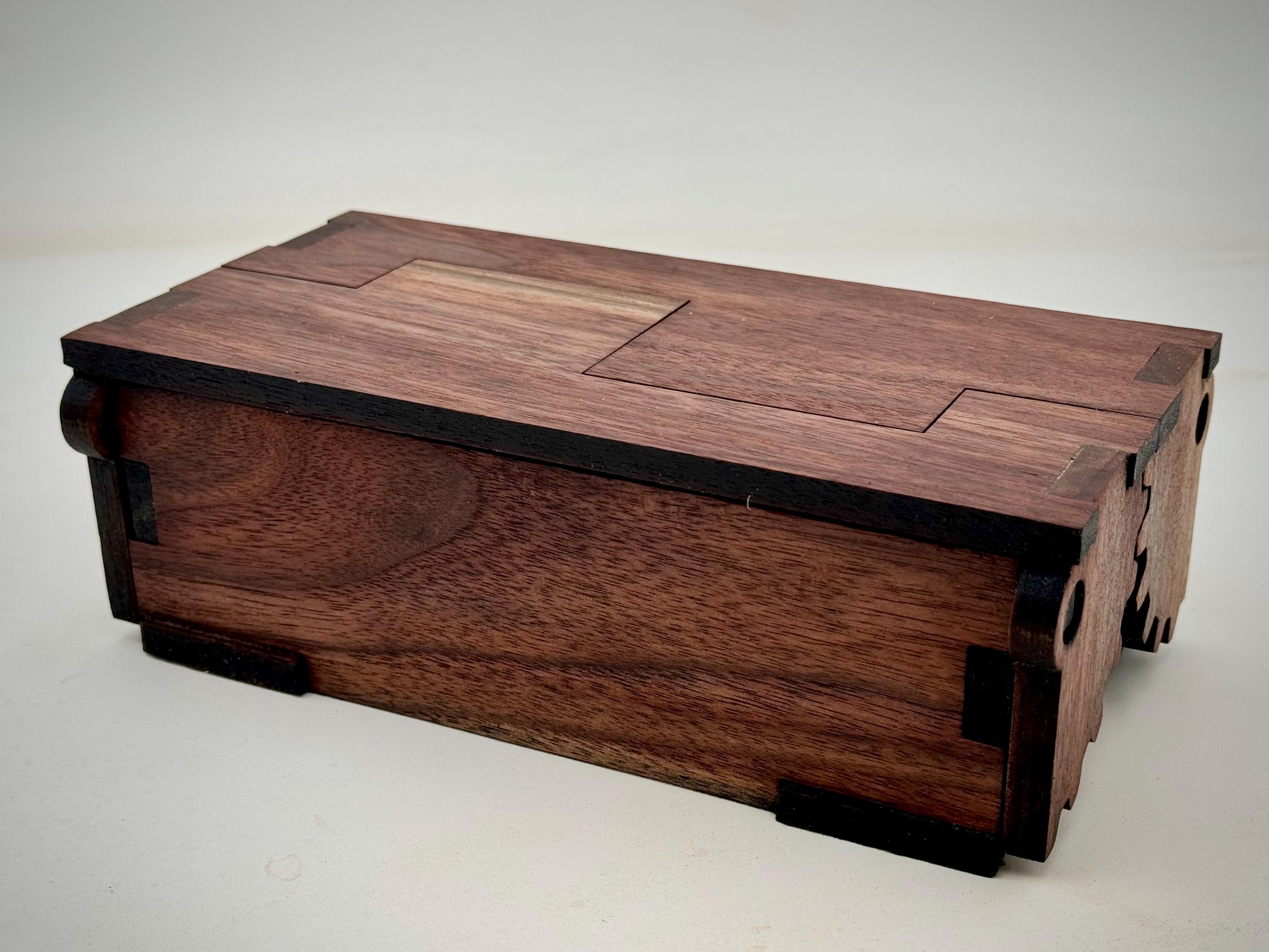 Walnut Hand Made Steampunk Gear Box small - Etsy