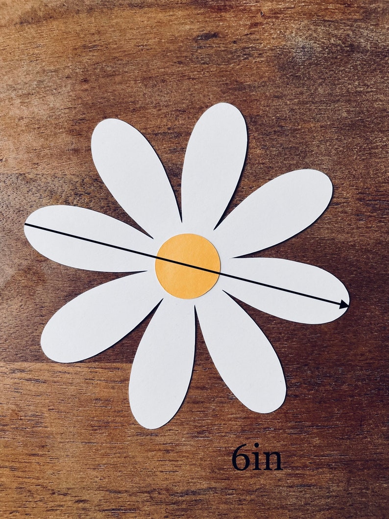 Custom Paper Daisy Birthday Decoration Daisy Decorations - Etsy