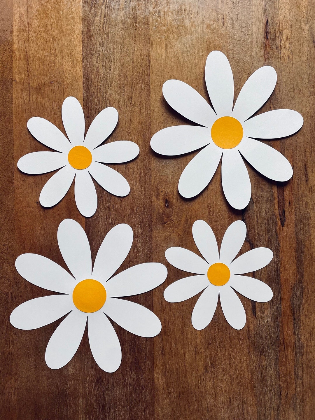 Custom Paper Daisy, Birthday Decoration, Daisy Decorations, Daisy Wall ...