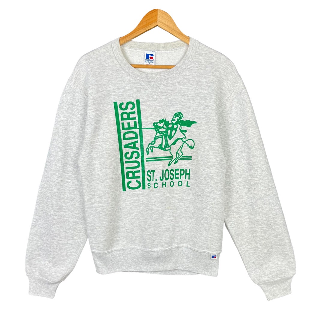 Vintage 90’s Crusaders ST Joseph School Crewneck Sweatshirt Jumper ...