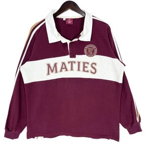 University Stellenbosch Maties Rugby Shirt Long Sleeve Sweatshirt Size ...