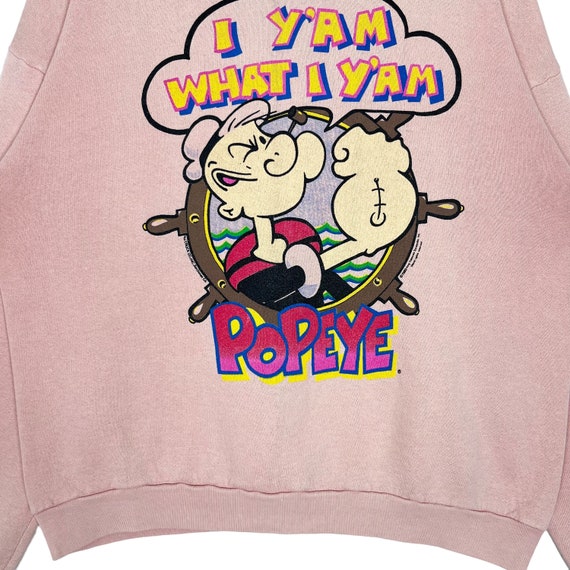 Vintage 1989 Popeye The Sailor Man I Y’am What I Yam … - Gem