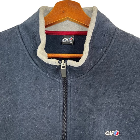 Elf Lubricants French Brand Motorsports Racing Zipper… - Gem