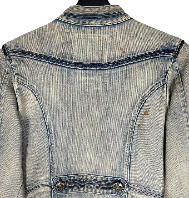 Vintage Guess Premium Special Limited Edition Denim Jacket Stretch Size ...