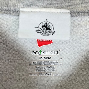 Disneyland Resort Mickey Mouse Crewneck Sweatshirt Grey Size Medium ...