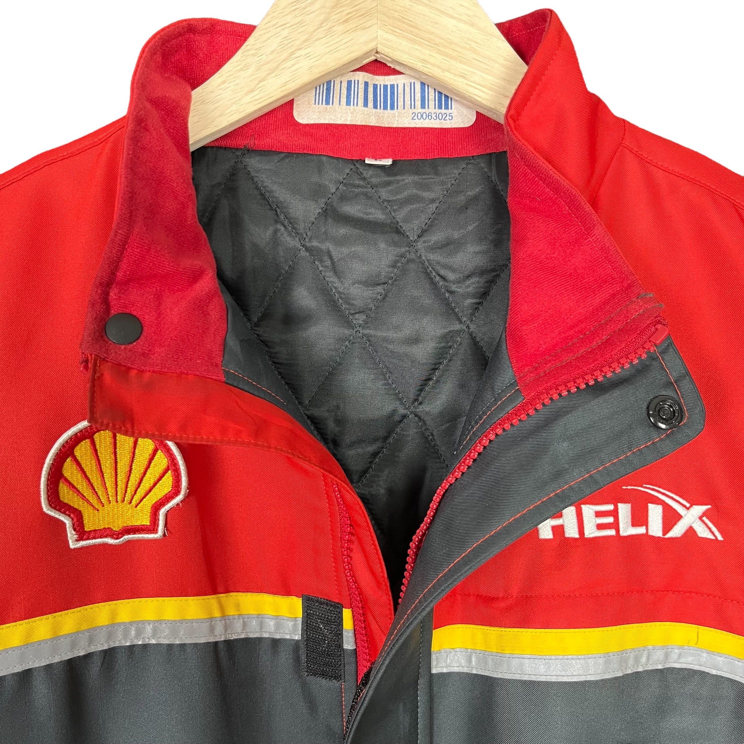 Shell Ferrari Zip up Track Staff F1 Jacket Size Large Made in Japan - Etsy